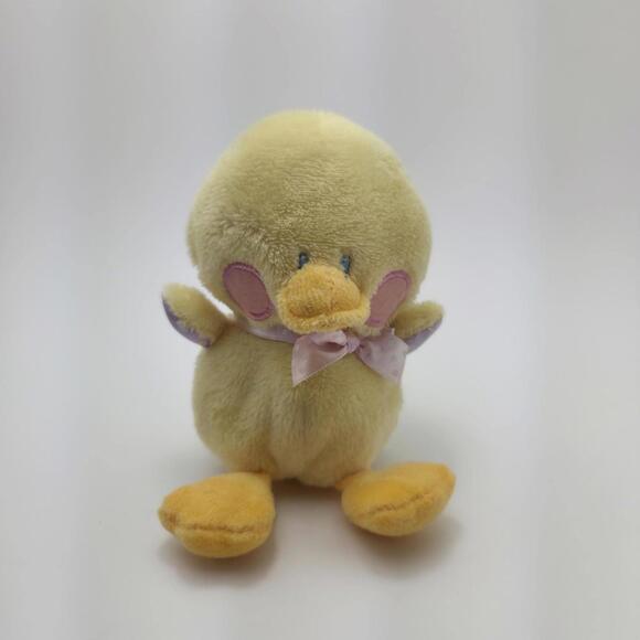 Toys | Vintage Baby Ganz Yellow Duck Plush Ganz Plush 4 Inch | Poshmark